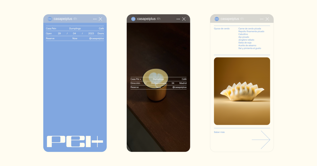Graphic Flavors: Pei Plus Redefines Its Identity with a Dumpling ...
